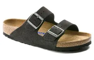 BIRKENSTOCK Arizona Suede Leather Sandals