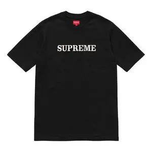 Supreme Fw18 Floral Logo Tee Logo Tee - Black