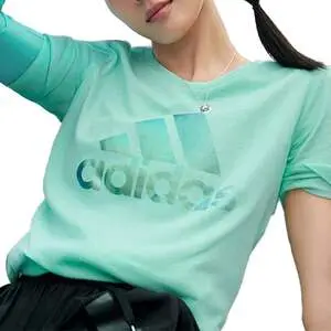 Adidas Alphabet Logo Sports T-shirt - Mintgreen