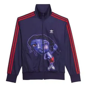 Adidas Originals X Kerwin Frost Cartoon Graphic Track Jacket - Default Color