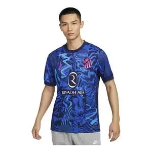 Nike Dri-fit Atletico Madrid 2024/25 Stadium Third Football Replica Jersey - Blue Void/pink Glow