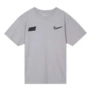 Nike Alphabet Logo Short Sleeve T-shirt - Grey