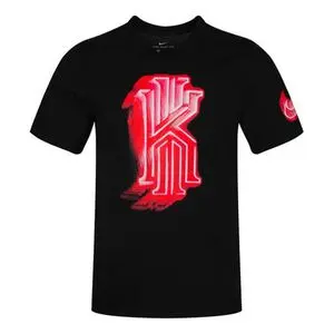 Nike Dri-fit Kyrie Irving Graphic Short Sleeve - Black
