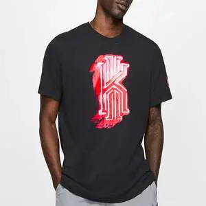 Nike Dri-fit Kyrie Irving Graphic Short Sleeve - Black