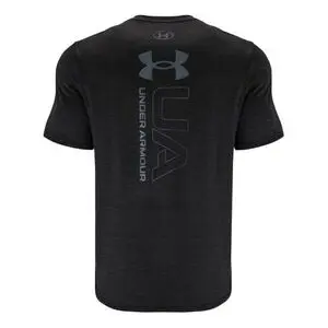 Under Armour Vent Graphic T-shirt 'black - Black/grey