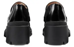 Gucci Interlocking G Lug Sole Loafers