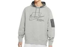 Nike Logo Print Pullover
