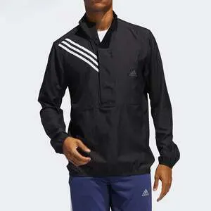 Adidas Logo Print Casual Running Stand Collar Jacket