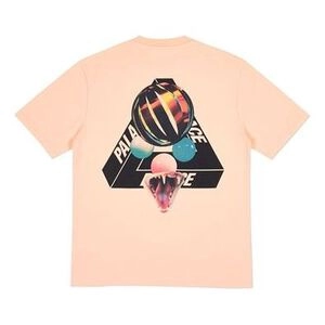 PALACE Palace Sans Ferg Peach Glasses Back Logo Short Sleeve T-Shirt Pink