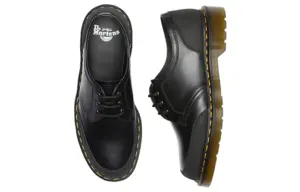 Dr. Martens 1461 Guard Panel Leather Shoes - Black