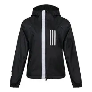 Adidas Hooded Track Jacket - Black