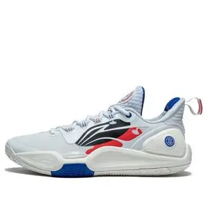 LI-NING Speed 9 Athletic Sneakers - White/blue/orange