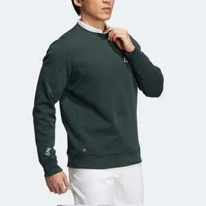 Adidas Long Sleeve Crewneck Pullover With Logo Detail