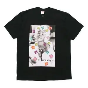 Supreme Ss20 Week 1 Naomi Tee Character Printing Short Sleeve - Black