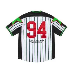 Supreme Ss26 Stars Baseball Jersey - Stripe