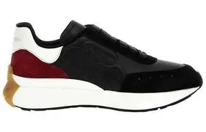 Alexander McQueen Sprint Runner Sneakers - Black/red/white