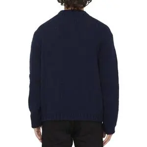 Gucci Wool Jumper With Intarsia Logo