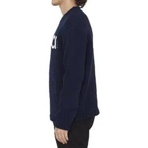 Gucci Wool Jumper With Intarsia Logo