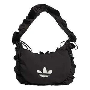 Adidas Ruffle Shoulder Bag - Black