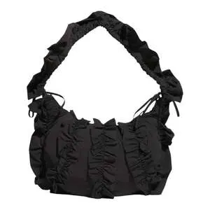 Adidas Ruffle Shoulder Bag - Black