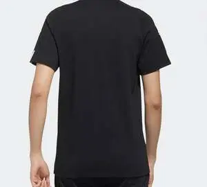 Adidas Neo Round Neck Short Sleeve T-shirt - Black