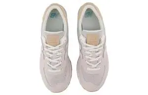 NEW BALANCE 574 "grey Aqua Gum" Athletic Sneakers - Gray/blue