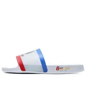 361 DEGREES Gundam Slides - White/blue/red