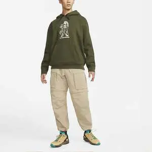 Nike Therma-fit Hooded Sweatshirt With Graphic Print