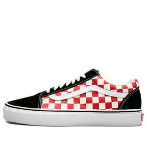 VANS Old Skool Checkerboard Sneakers - Black