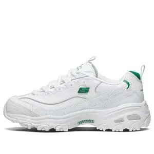 Sketchers Skechers DLites Athletic Sneakers White/green