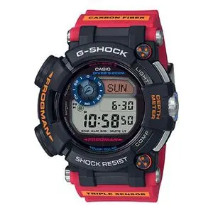 Casio G-shock Frogman Dive Watch - Black/red