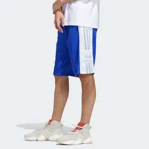 Adidas Originals Mesh Retro Sports Shorts - Blue