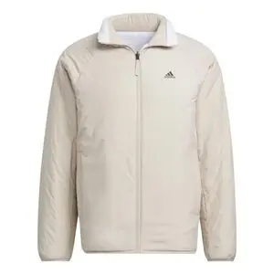 Adidas Sherpa Reversible Padded Jacket - White/beige