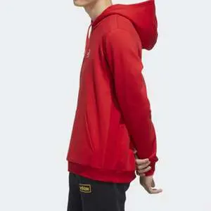 Adidas Neo Series Suede Pullover Hoodie