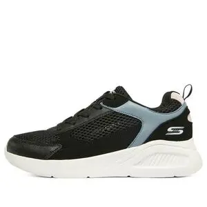 Sketchers Bob's Shoes Athletic Lace Up Sneakers - Black/blue