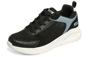 Sketchers Bob's Shoes Athletic Lace Up Sneakers - Black/blue