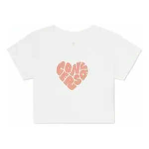 CONVERSE Graphic Heart T-shirt - White