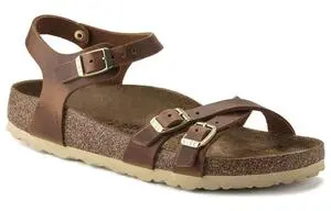BIRKENSTOCK Kumba Oiled Leather Sandals