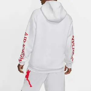 JORDAN Jumpman Classics Logo Fleece Pullover - White
