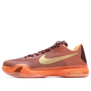 Nike Nike Kobe 10 "Silk" Basketball Sneakers Goldyellowgold/red