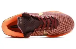 Nike Kobe "silk" Basketball Sneakers - Goldyellowgold/red
