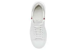 Alexander McQueen Oversized Sneakers - White/silver/red