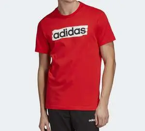 Adidas Alphabet Logo Sports Short Sleeve