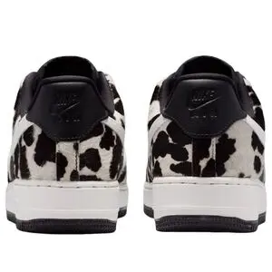 Nike Force 1 Low "cow Print" Sneakers - Black/phantom