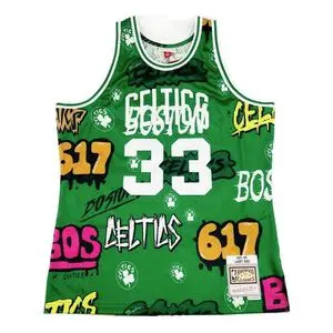 Mitchell & Ness Boston Celtics Larry Bird 1985-86 Hardwood Classics Basketball Vest - Default Colorway