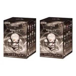 POP MART Skullpanda Image Of Reality Sealed Case - Multi-color