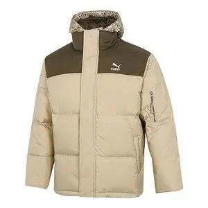 PUMA Classics Padded Jacket - Tan