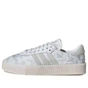 Adidas Sambarose " Camo" Sneaker - White