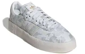 Adidas Sambarose " Camo" Sneaker - White