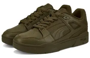 PUMA Slipstream Leather Low Top Sneakers - Green